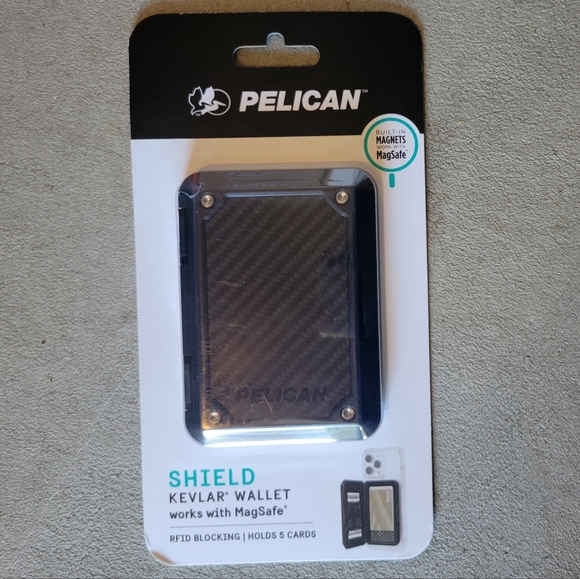 Pelican | Bags | Nwt Pelican Shield Kevlar Magsafe Rfid Blocking Wallet ...